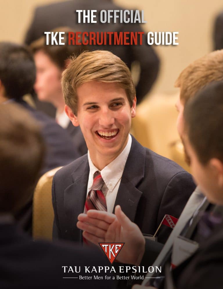 TKE Releases Official Recruitment Guide - Tau Kappa Epsilon Fraternity